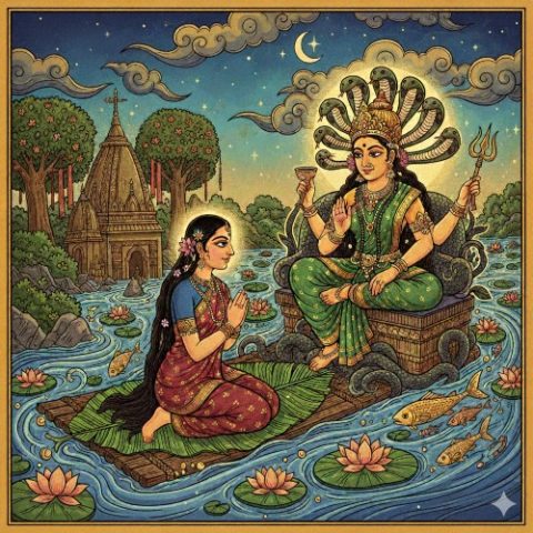How Manasa Became The Daughter Of Lord Shiva? Story Unveiled! | Dharma ...